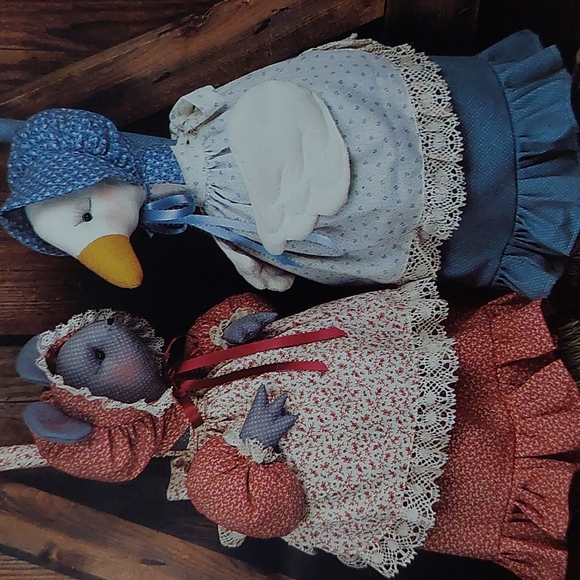 Other | Vintage Putnam Pattern Company Agnes And Amanda Broom Covers ...